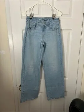 Old Navy | Jeans | Old Navy Light Blue Wide Leg Jeans | Poshmark